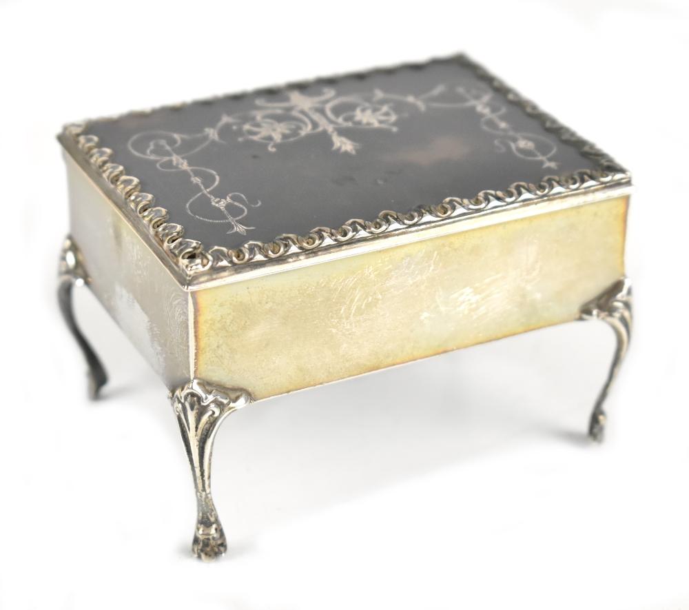 THE ALEXANDER CLARK MANUFACTURING COMPANY; an Edwardian hallmarked ...