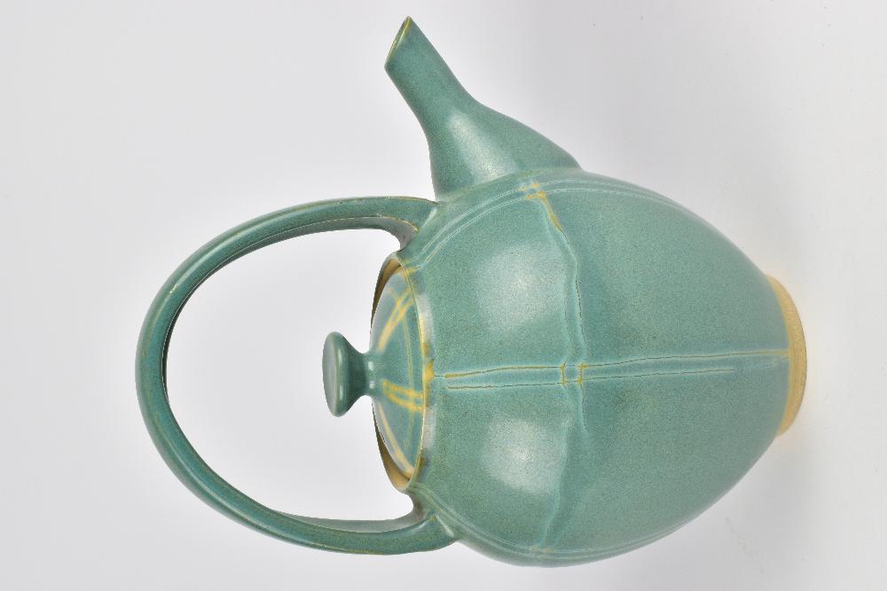 YOSHINORI HAGIWARA (born 1974); a large stoneware teapot covered in ...
