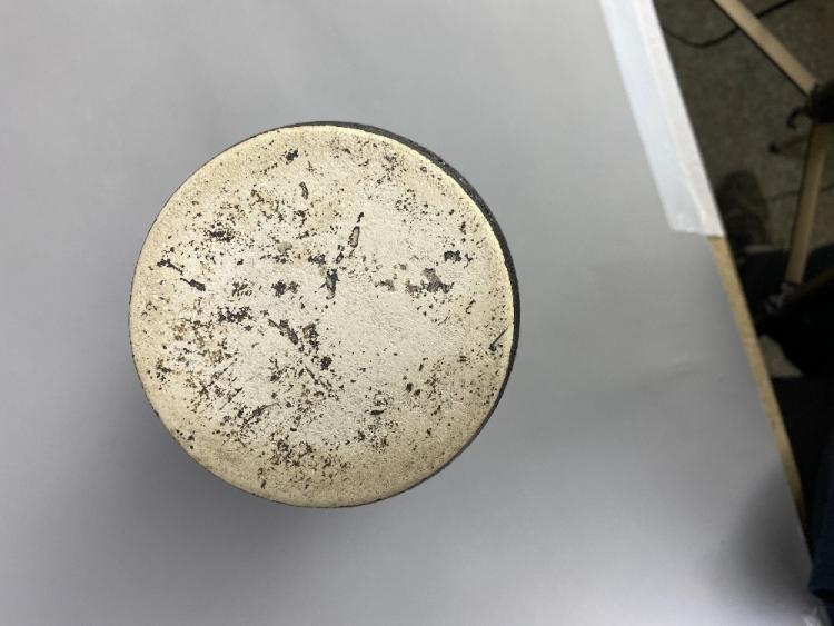 PATRICK OATES (born 1948); a stoneware bottle with incised decoration ...