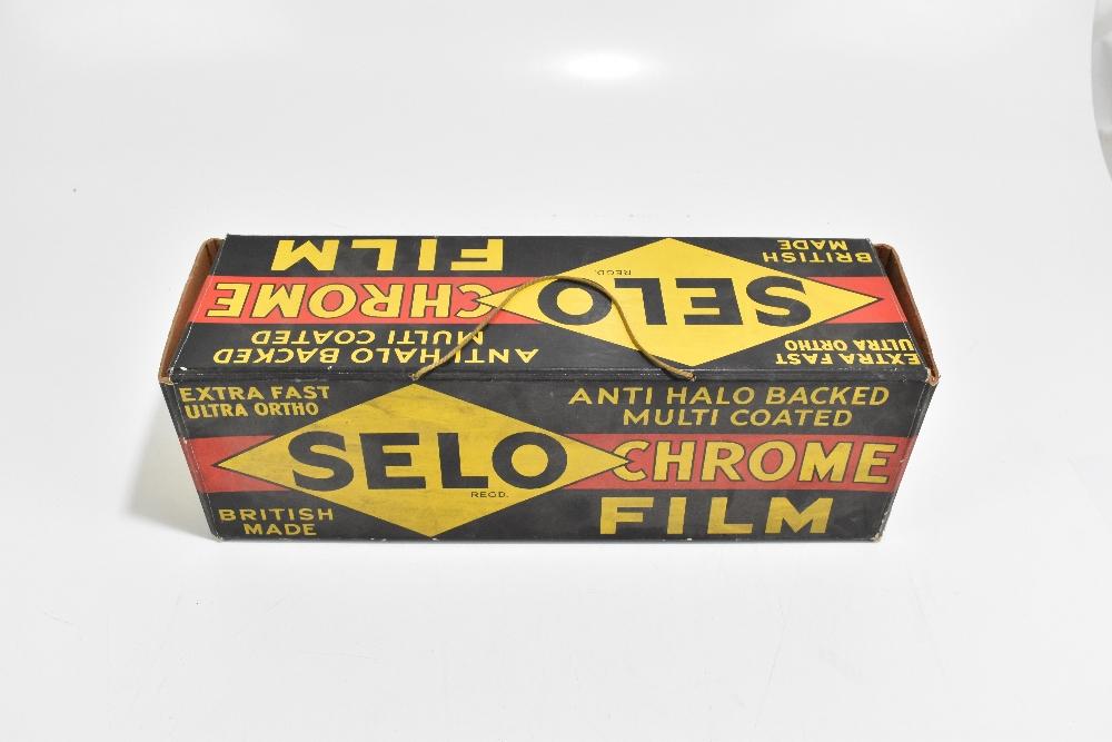 SELO; an original advertising shop display hanging box advertising Selo ...