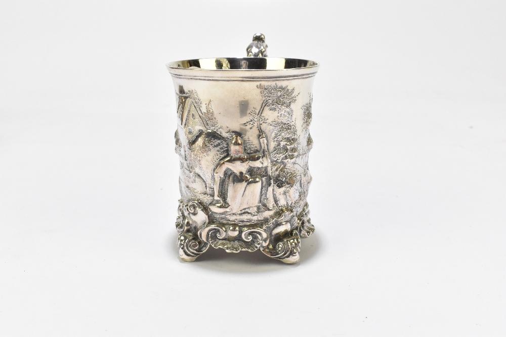 CHARLES REILY & GEORGE STORER; a Victorian hallmarked silver ...
