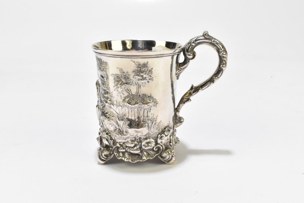 CHARLES REILY & GEORGE STORER; a Victorian hallmarked silver ...