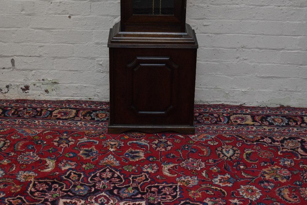 FENCLOCKS SUFFOLK; a modern mahogany eight day longcase clock with ...