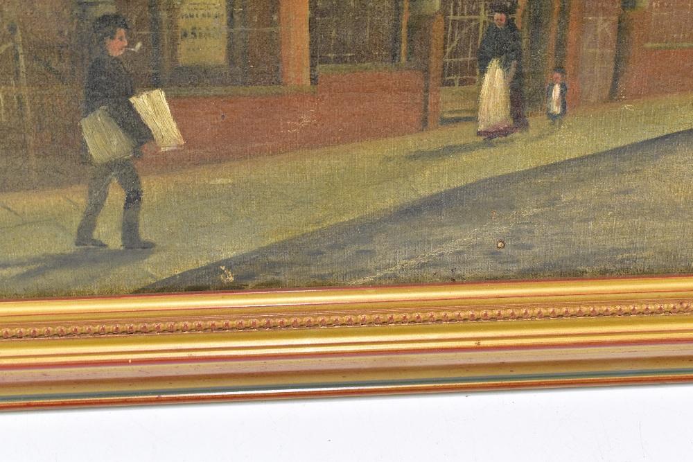 ENGLISH SCHOOL EARLY 20TH CENTURY; oil on canvas laid on board, 'Wagg ...