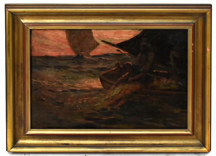 JOSEPH KIRKPATRICK (1872-1930); oil on - auctions & price archive