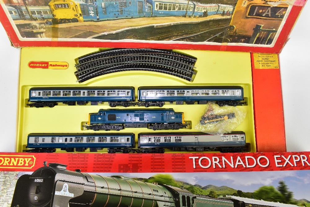 HORNBY; a OO gauge 'Virgin Trains Pendolino' train set, R1155, with a ...