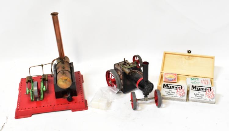 MAMOD; a kit built steam powered model - auctions & price archive