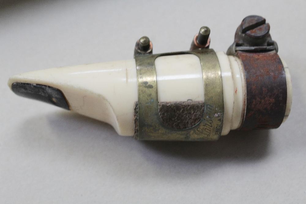 A Pan American Elkhart Ind USA tenor saxophone, serial number 1153 ...