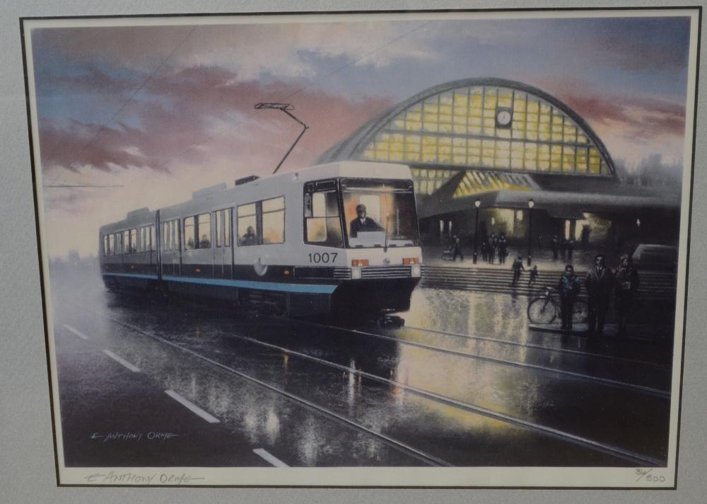 E ANTHONY ORME (born 1945); a pair of signed limited edition prints ...